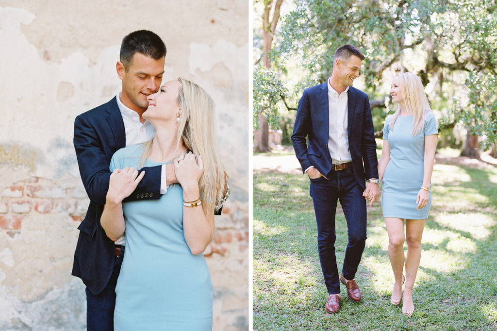 Mary Catharine & Cody's Engagement Session at Old Sheldon Church Ruins ...