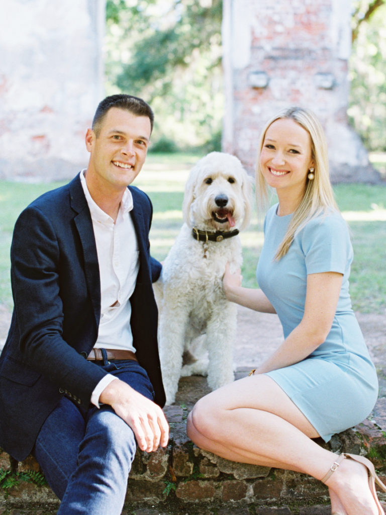 Mary Catharine & Cody's Engagement Session at Old Sheldon Church Ruins ...